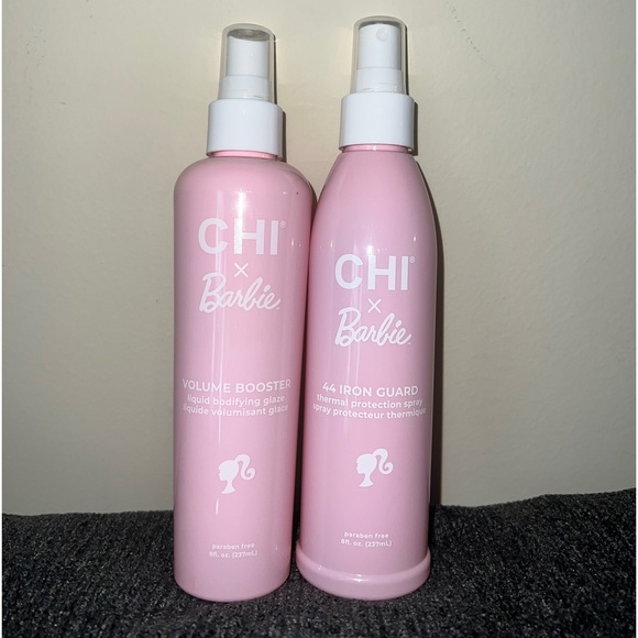 Chi | Hair | Chi X Barbie Volume Booster And 44 Iron Guard 8oz Limited ...